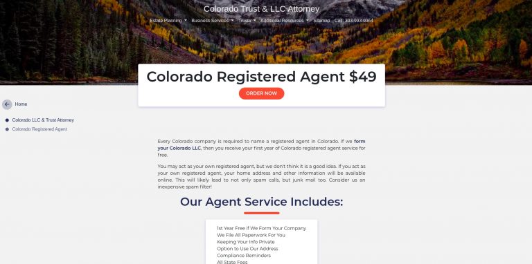 Compare Cheapest Registered Agents in Colorado