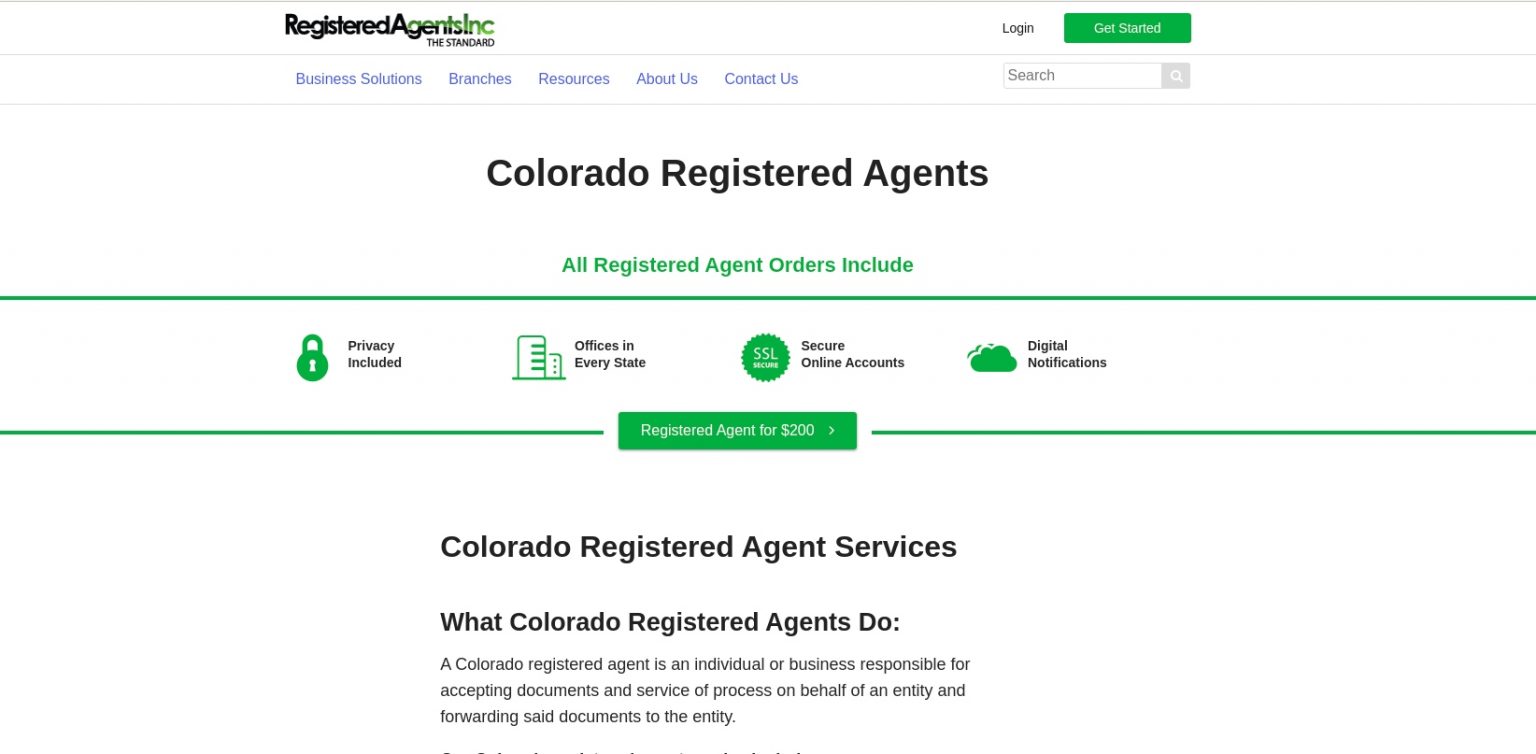 Compare Cheapest Registered Agents in Colorado